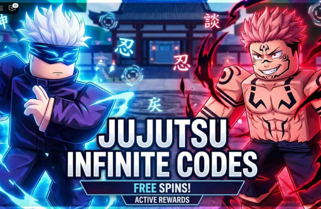 Jujutsu Infinite Codes (May 2026) – Active Spins